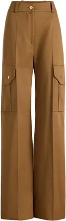 Patou Femme, Pantalons, Brun, Taille: 36 FR Wide Cargo Pantalons