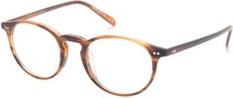 Oliver Peoples unisex, Accessoires, Brun, Taille: 49 MM Riley-R Optical Frame