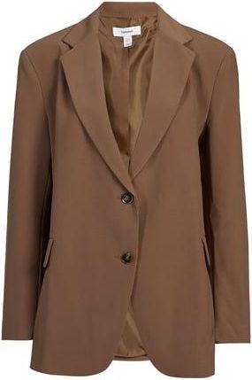 Topshop Blazer droit boutonn&eacute;