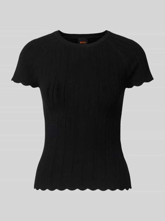 Boss Orange by Hugo Boss Slim Fit Strickpullover aus Viskose-Mix Modell FICE