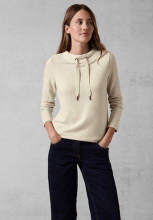 Cecil Langarmshirt mit Kragen