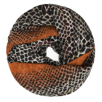 Glamexx24 Damen Schal Leo Muster Langschal Loop Schlauchschal Tuch XXL Loopschal M&auml;dchen Animal Print Tuch