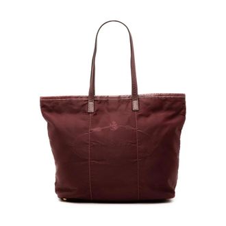 Prada Pre-owned Nylon Tote Bag - - Pre-owned - Damen - Rot - ONE SIZE