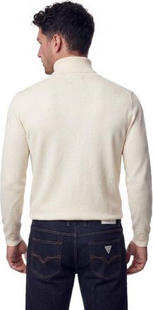 Guess Rollkragenpullover mit Seide und Wolle, Regular Fit, Logo-Schriftzug