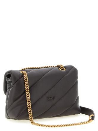 Pinko Love Shoulder Bag - Black