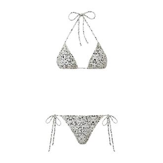 Reina Olga Concetta Bikini Set Dotty - - Swimwear - Damen - Wei&szlig; - L