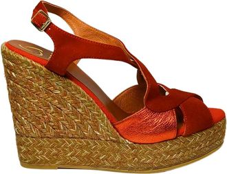 Kanna Femme, Chaussures, Rouge, Taille: 37 EU 20Kv20082 Sandal