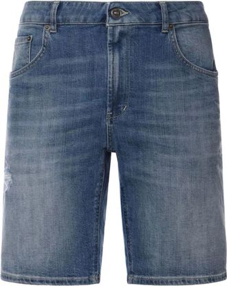 Dondup Homme, Shorts, Bleu, Taille: W38 Denim Shorts