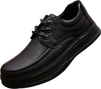 Generic Chaussures habill&eacute;es classiques &agrave; lacets Oxford pour homme, Noir, 38 2/3 EU
