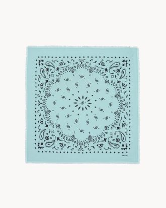 Kujten Grand bandana cachemire imprim&eacute; - Grand Bandana Hachiko