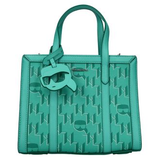 Karl Lagerfeld K/Ikonic 2.0 Mono CC Tote - - Bags - Damen - Gr&uuml;n - ONE SIZE