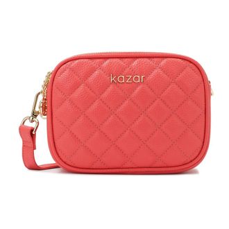 Kazar Kleine G&uuml;rteltasche mit drei F&auml;chern - - Bags - Damen - Rosa - ONE SIZE