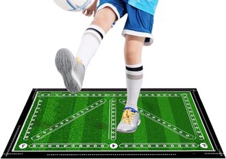 Generic Fu&szlig;ball-Trainingsmatte - rutschfeste Fu&szlig;ball-Trainingsmatte, tragbar, leise, Dribble-Tribble-Trainer