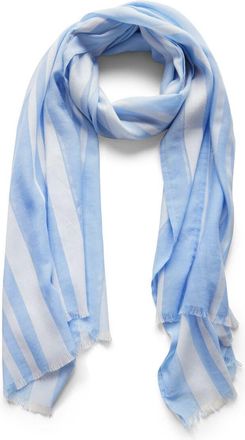 Street One Damen A572768 Gestreifter Schal, original Blue, A