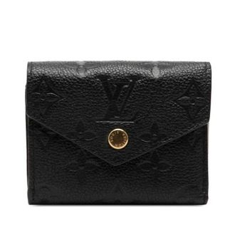 Louis Vuitton Portefeuille Victorine Pre-owned - Femme - Pre-owned - Noir - Taille: ONE Size