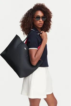 Lacoste Handtasche NF2142AA Schwarz