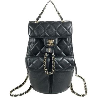 Chanel Pre-owned Vintage Rucksack - - Pre-owned - Damen - Schwarzk - ONE SIZE