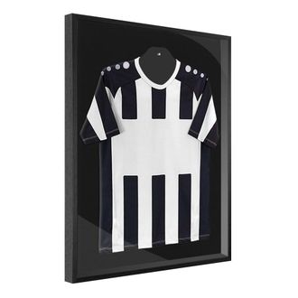 Bildershop-24 Objektrahmen Trikotrahmen Vario inkl. Bügel und Passepartout 70x100cm Schwarz (lackiert)