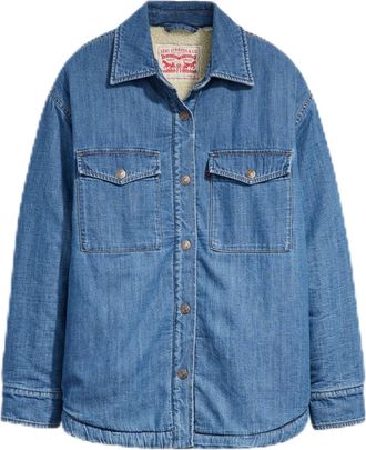 Levi's Damen Edie Packable Jacke Jacket, HIP TO BE SQUARE 3, L