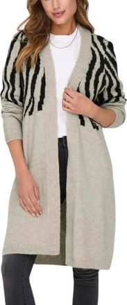 Only ONLJADE Zebra LS Cardigan CC KNT