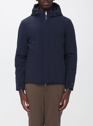 H&egrave;SKIMO Gepolsterter wasserdichter Nylon-Windbreaker mit Kapuze und Slim Fit