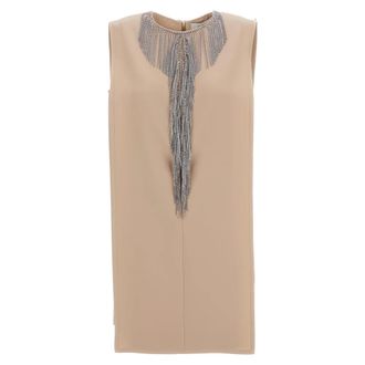 Sportmax Short Robes - Femme - Robes - Beige - Taille: 34 FR
