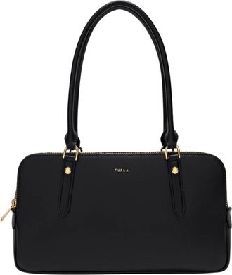 Furla Femme, Sacs, Noir, Taille: ONE Size Giulia M Boston Bag