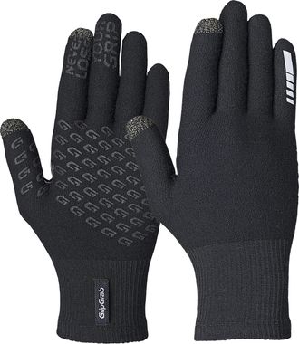 GripGrab Primavera 2 Merino Fahrradhandschuhe Thermo Touchscreen Langfinger Frühling Herbst Winter Übergangshandschuhe
