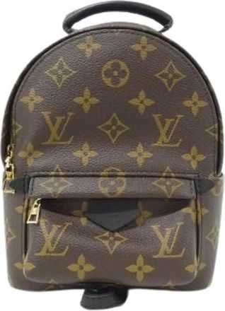 Louis Vuitton Sac &agrave; dos Palm Springs Monogram Pre-owned - Homme - Pre-owned - Brun - Taille: ONE Size