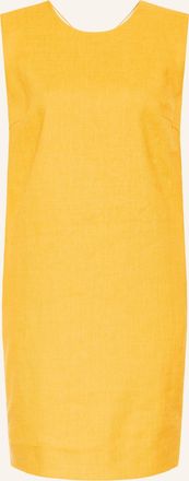 Windsor Windsor. Kleid Mit Leinen gelb