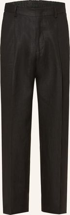 Nn.07 Nn.07 Leinen-Chino Kay Regular Fit schwarz