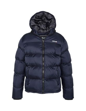 Schott NYC Unisex Idaho2 Jacke, Marine, XL