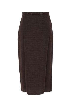 Jacquemus Womens La Jupe Notte Crocobrown Gonne Skirt