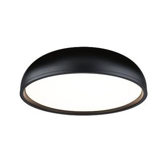 Paulmann 71084 Plafonnier LED Selection Bathroom Oka IP44 White Switch 950lm 230V 24W Noir mat luminaire de salle de bain lampe de salle de bain