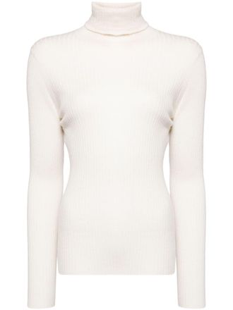 N.Peal pull en cachemire à col roulé - Tons neutres