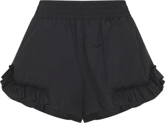 Simone Rocha Femme, Shorts, Noir, Taille: 32 FR Frill Track Shorts