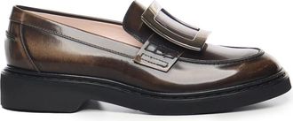 Roger Vivier Femme, Chaussures, Brun, Taille: 40 EU Viv Rangers Loafer
