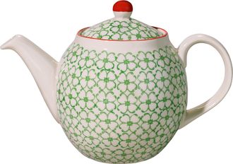Bloomingville Teekanne Emma grün / handmade / fasst ca. 1,2 L