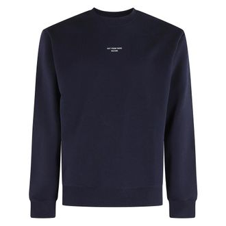 Dr&ocirc;le de Monsieur Slogan Classique Sweatshirt - - Sweatshirts & Hoodies - Herren - Blau - L