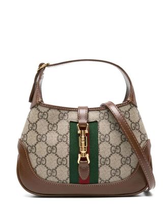 Gucci Hobo Bags - Mini Jackie 1961 Shoulder Bag - Gr. unisize - in Grau - f&uuml;r Damen