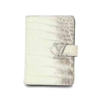 Louis Vuitton Pre-owned Exotic Leather Vertical Wallet Compact Crocodile Wallet - - Pre-owned - Damen - Beige - ONE SIZE