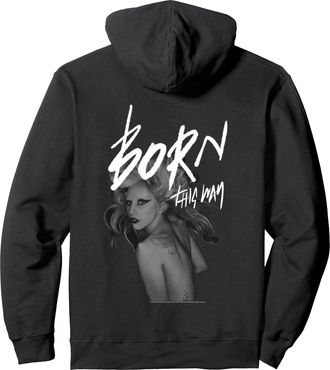 Lady Gaga Offizielles Lady Gaga Born This Way Pop Retro Klassik Pullover Hoodie