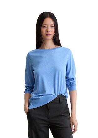 Marc O'Polo Langarmshirt aus TENCEL Lyocell-Baumwolle-Mix