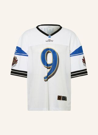 Off-white T-Shirt Aus Mesh weiss