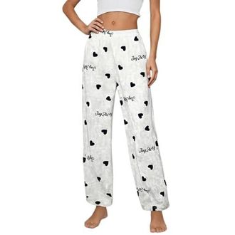 Generic Pantalon Fluide Blanc Femme Velours Marine Parachute Carreaux D&eacute;contract&eacute; Extensible Couleur Style Fente Outdoor Infroissable Lyocell Crepe Qualit&eacute; M&eacute;