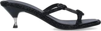 Tory Burch Tory Burch Sandalen - Miller Geo Bombé Sandals - Black - Gr. 6 - in Schwarz - für Damen