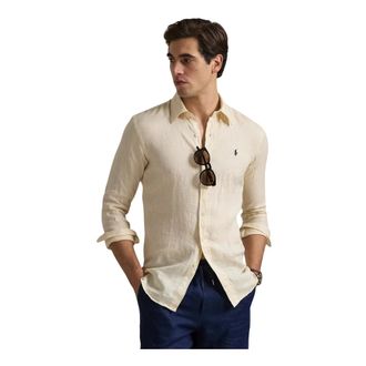 Ralph Lauren Herren, Shirts, Beige, LGr&ouml;&szlig;e