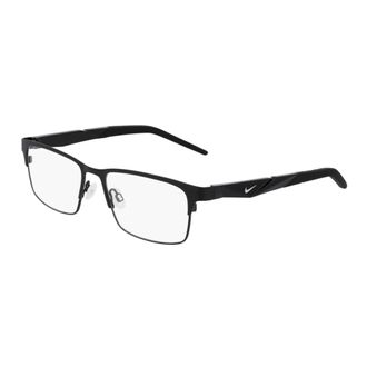 Nike Schwarze Satin Brillenfassungen - - Accessories - unisex - Schwarzk - 53 MM