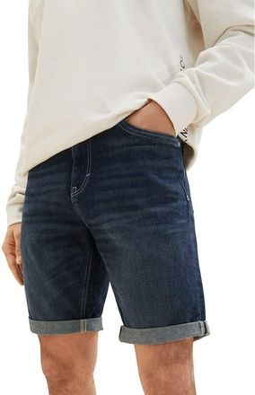 Tom Tailor Herren Slim Fit Jeans Bermuda Shorts mit Stretch