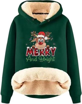 Generic Pull De Noel Femme Pull Noel Femme Sweat Noel Coupe Cool Confortable Sweat Manches Longues 2024 Cartoon Color Block Moderne Décontracté